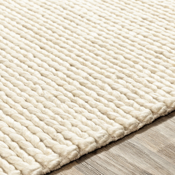 Ithaca Handmade Ivory/Dark Brown Rug & Reviews | Joss & Main