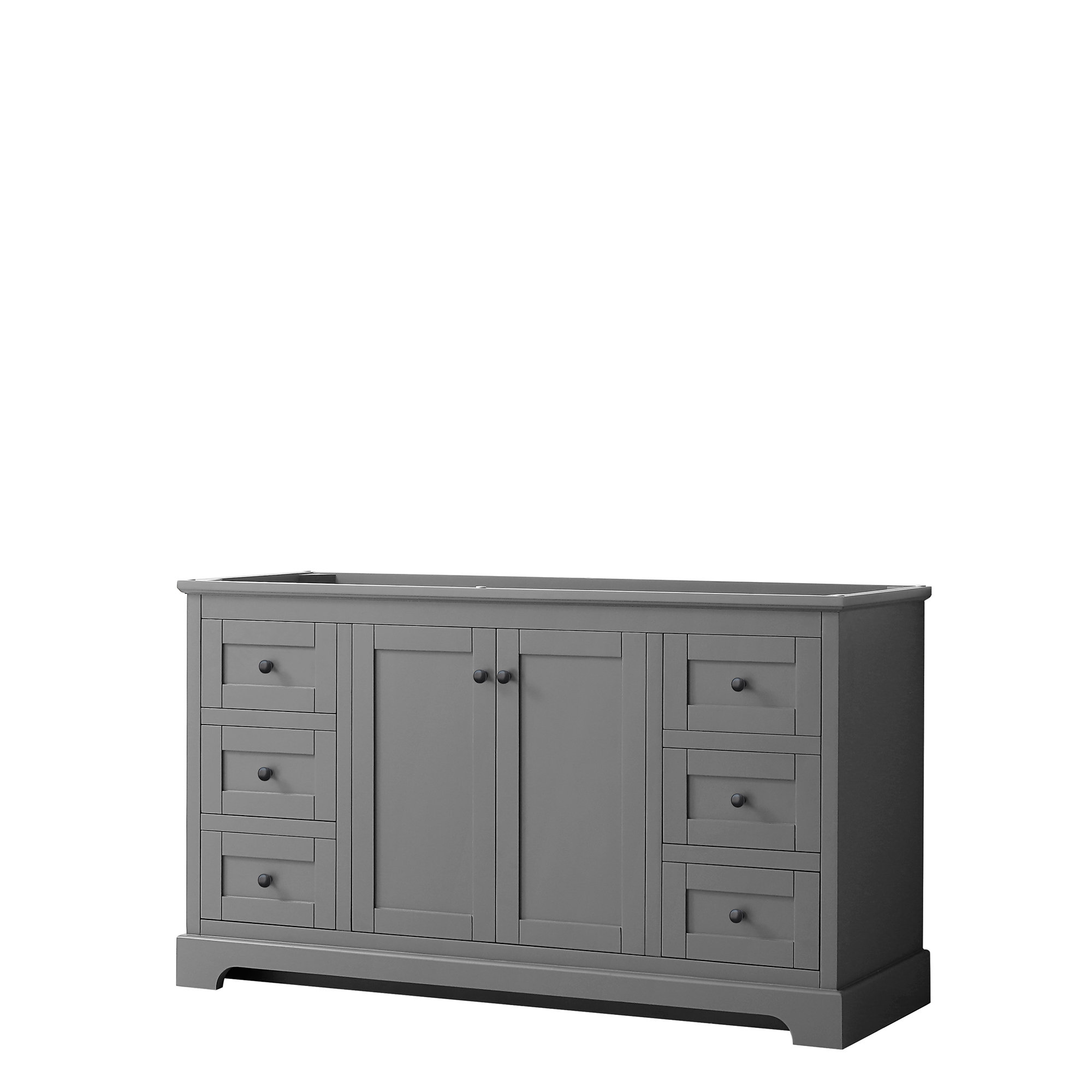 Wyndham Collection Avery 59" Single Bathroom Vanity Base Only & Reviews ...