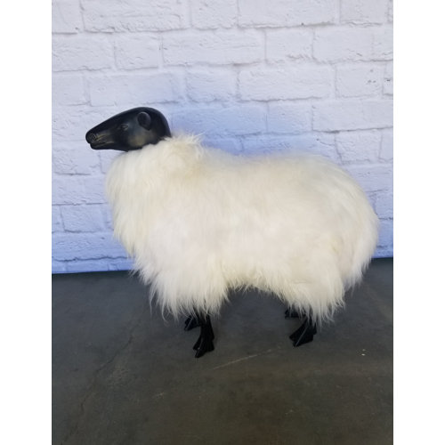 Canada Wool Sheep Statue | Wayfair