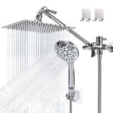 Wayfair | Silver Shower Heads You'll Love in 2022