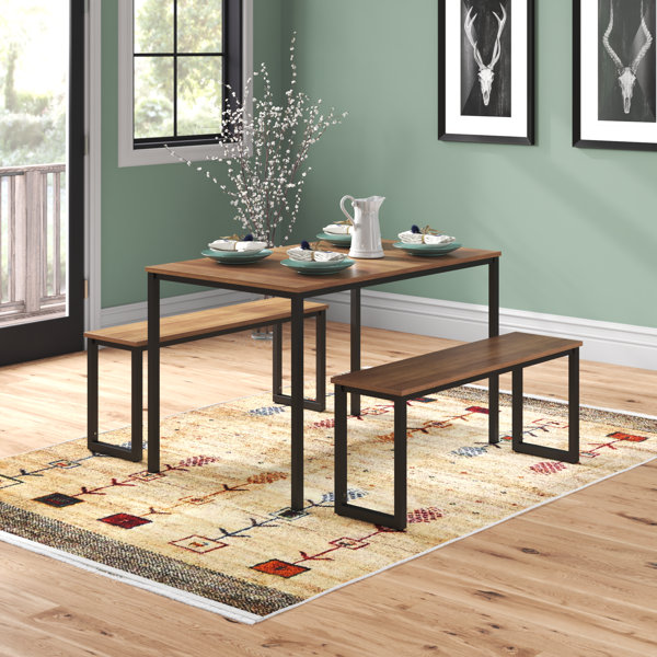 Ebern Designs Santrell 4 - Person Dining Set & Reviews | Wayfair