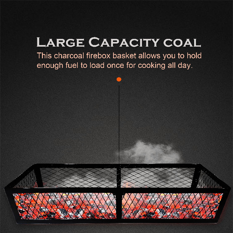 FEBTECH Charcoal Basket | Wayfair