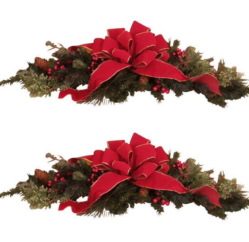 The Holiday Aisle® Mixed Centerpiece | Wayfair