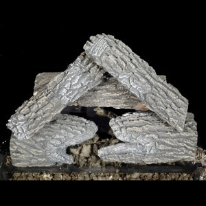 Symple Stuff Jerrod Refractory Cement Logs | Wayfair
