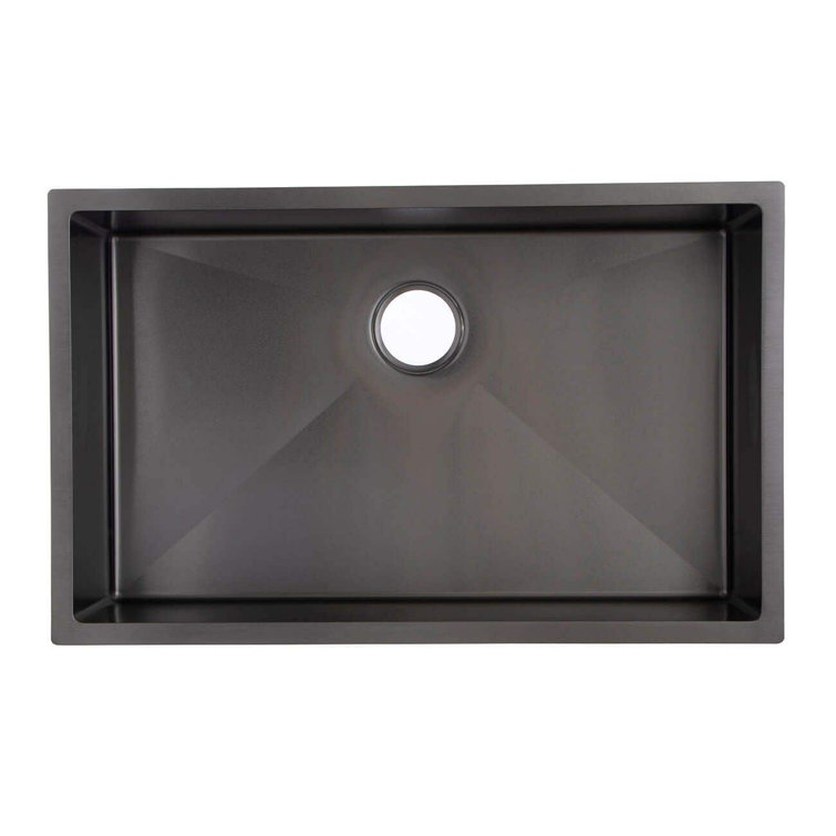 Chevington 20'' W Single Bowl Stainless Steel Undermount Kitchen Sink 0 ...