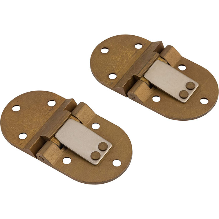 UNIQANTIQ HARDWARE SUPPLY Antiqued Brass Butler Tray Hinge | Wayfair