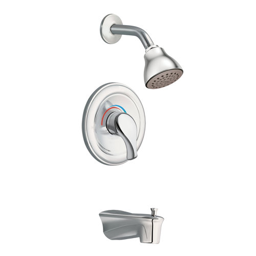 Moen Legend Single-Handle Tub and Shower Faucet Trim with Lever Handle ...
