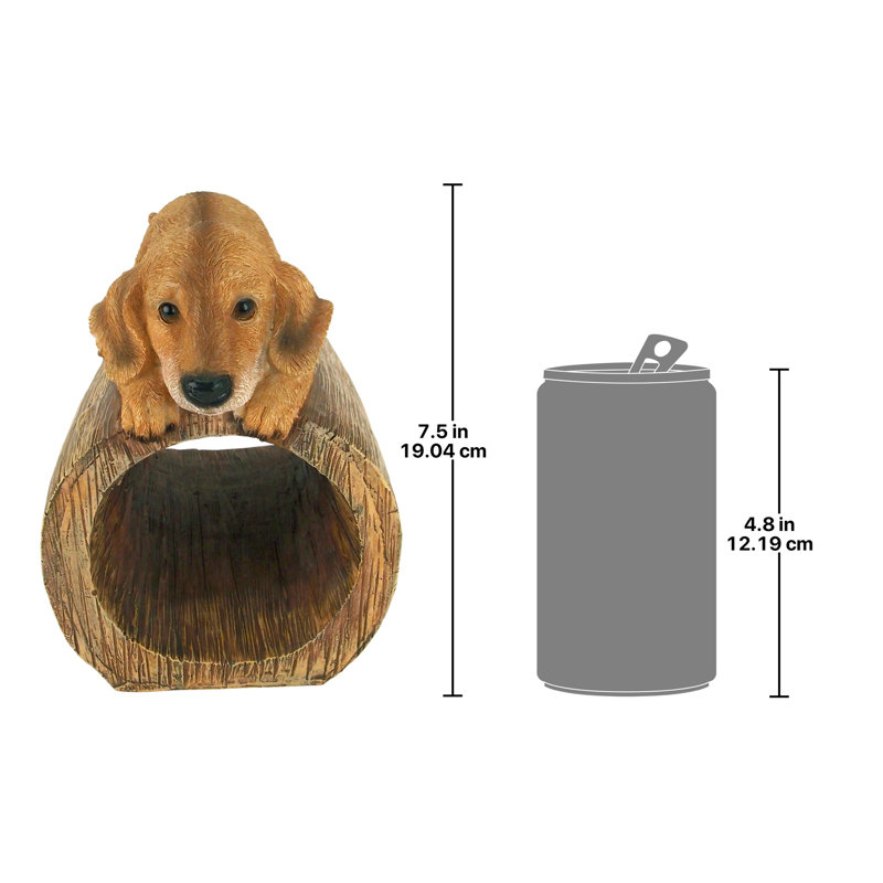 Design Toscano Gutter Guardians Golden Retriever Puppy Dog Downspout ...