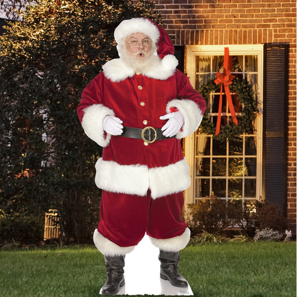 The Holiday Aisle® Ho Ho Santa Yard Standee & Reviews | Wayfair