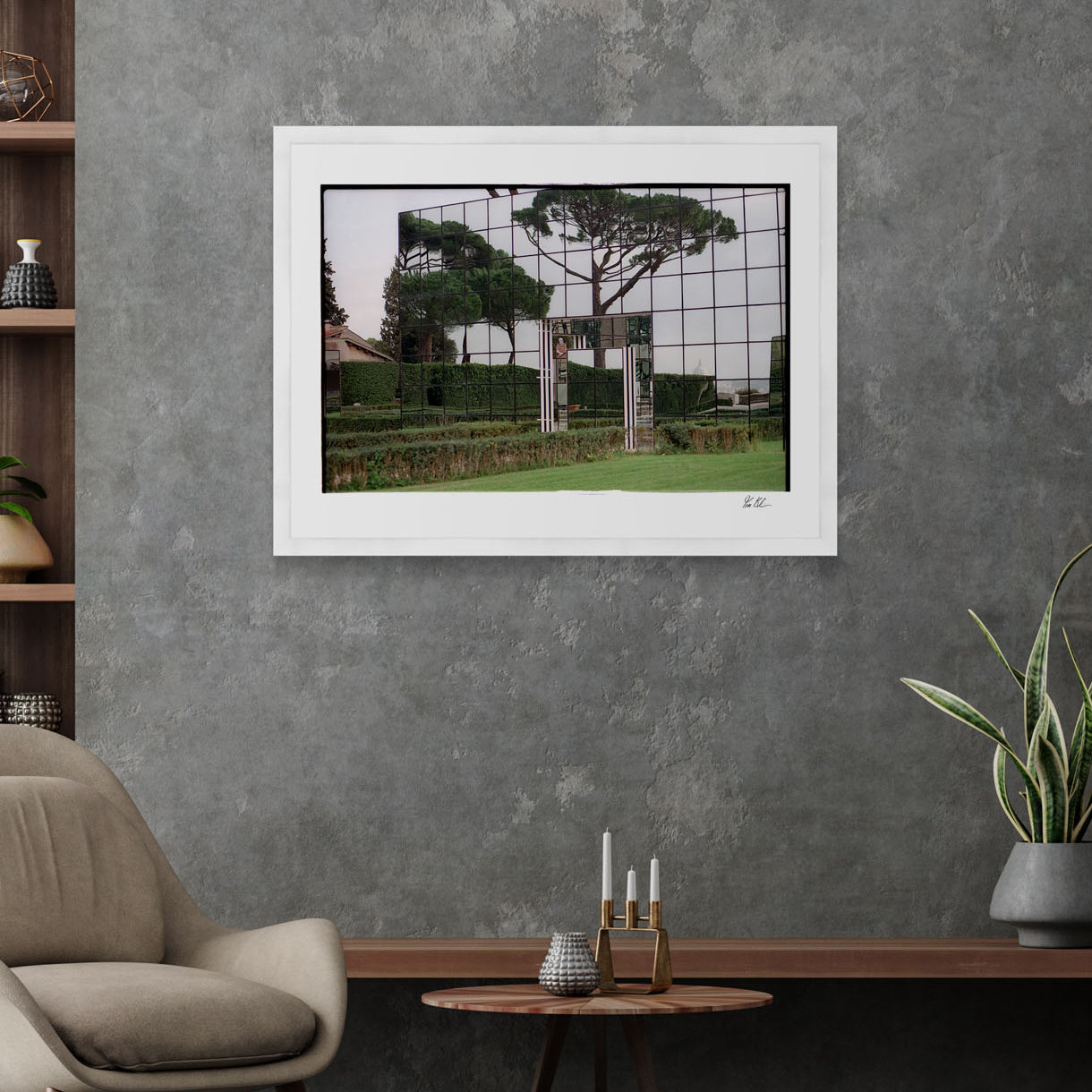 Tim Klein Roman Reflection by Tim Klein - Picture Frame Photograph ...