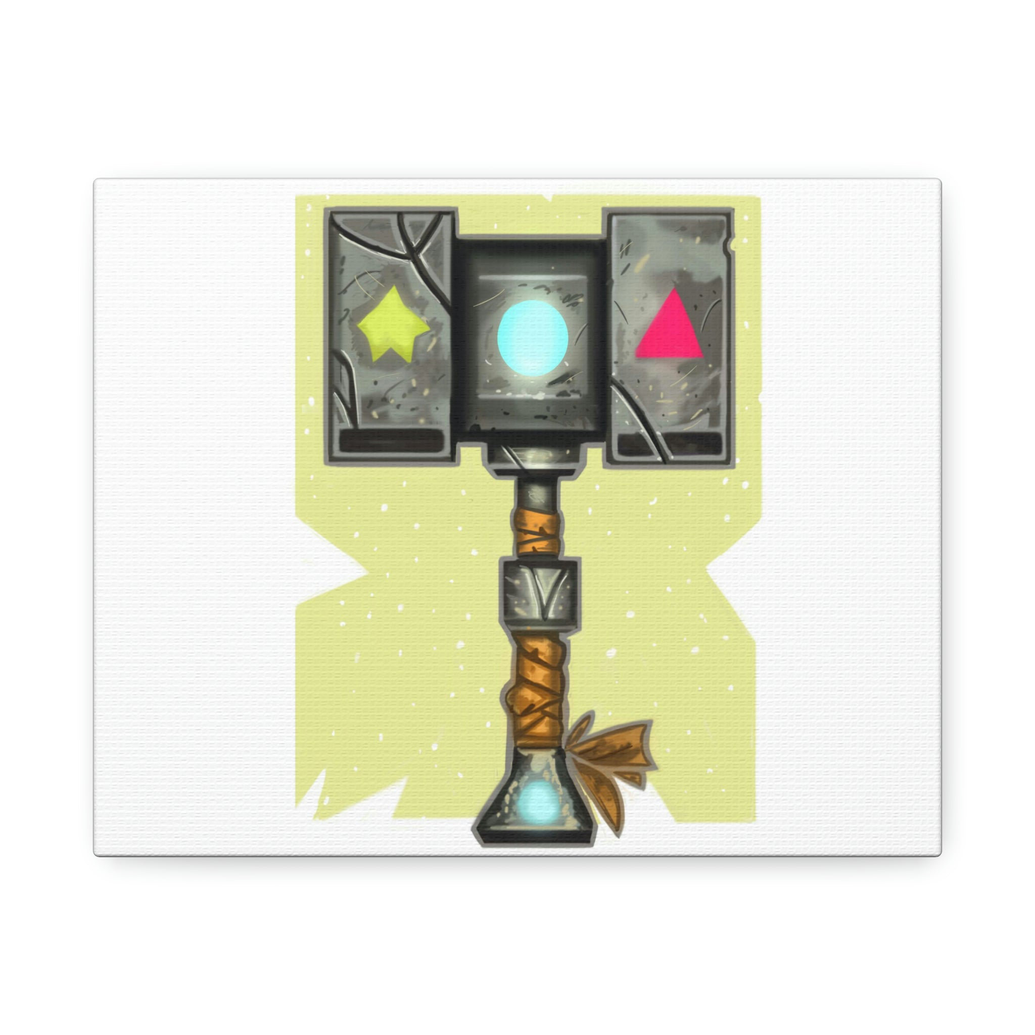 Trinx Hammer Stretched - Wrapped Canvas Illustration | Wayfair