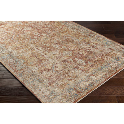 Langley Street Gorsuch Performance Rust/Orange Rug & Reviews | Wayfair