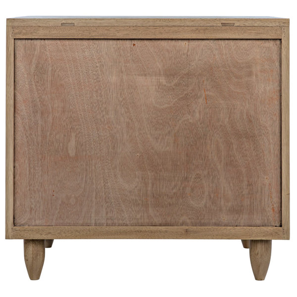 Noir Diamond Solid Wood Accent Chest | Wayfair