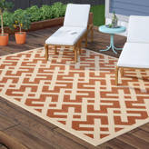 Wade Logan® Arneshia Natural/Cream Indoor/Outdoor Rug & Reviews | Wayfair