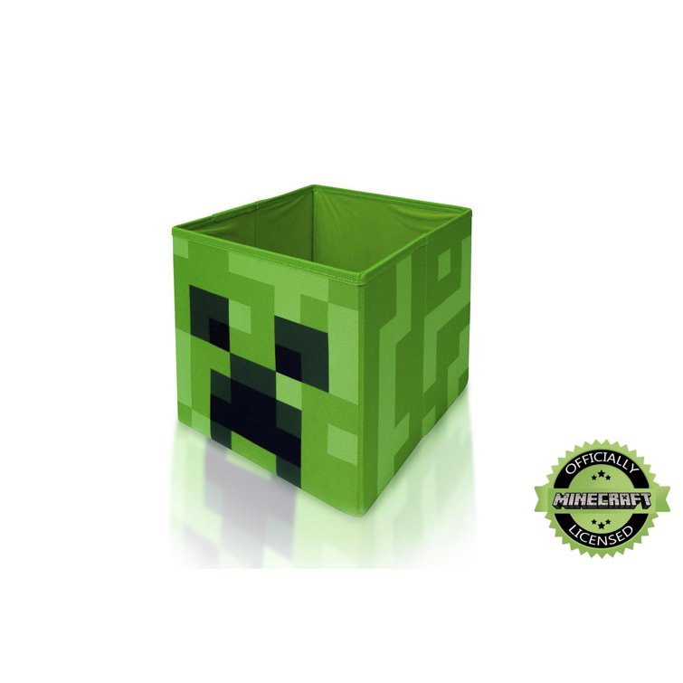 Ukonic Minecraft Creeper Fabric Cube | Wayfair