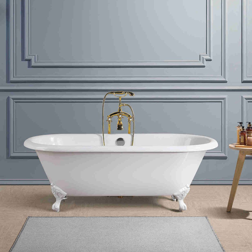 Chevington Kensington 66'' x 31.5'' Freestanding Soaking Porcelain ...