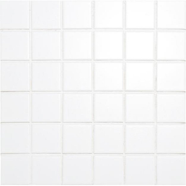 Long Island Mosaics & Tile 15" X 12" Porcelain Mosaic Wall Tile | Wayfair