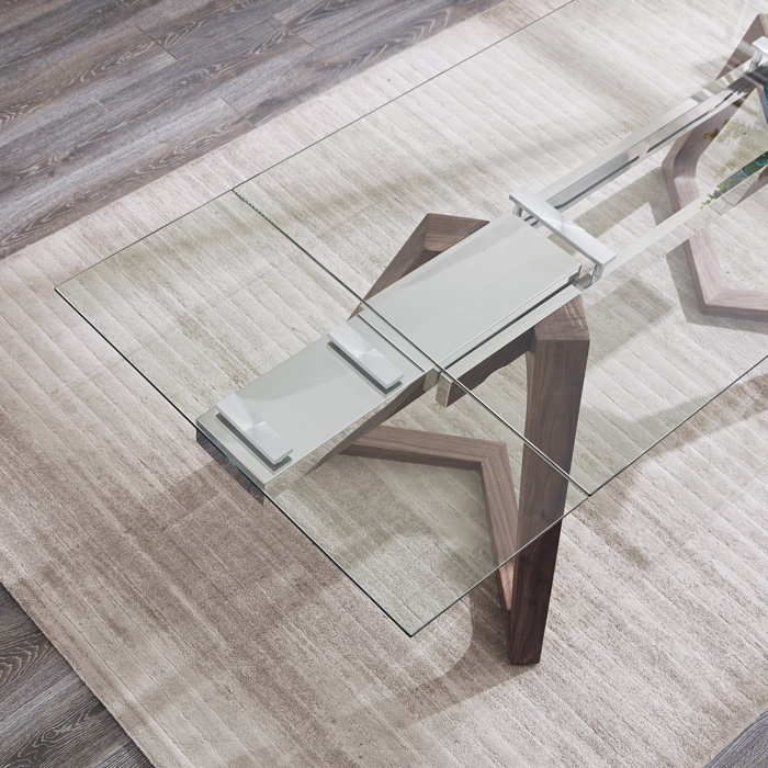 Orren Ellis Extendable Dining Table | Wayfair