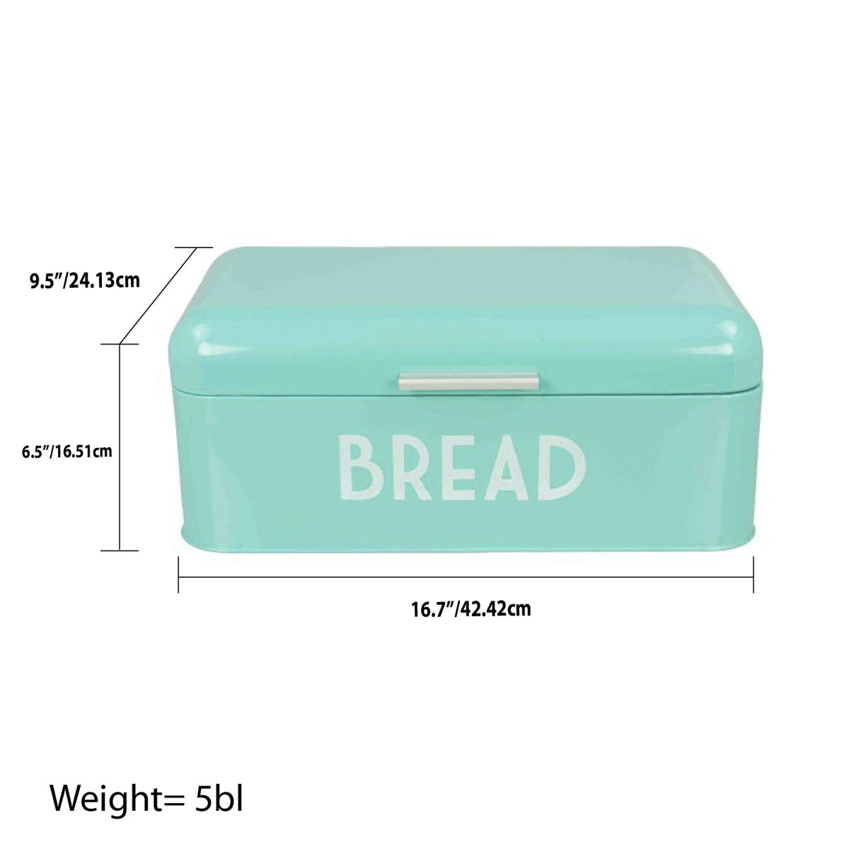 Prep & Savour Metal Bread Box & Reviews | Wayfair
