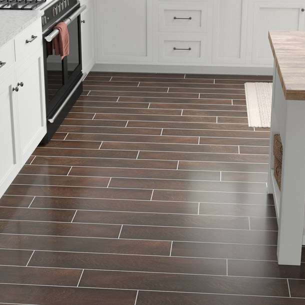 Merola Tile Mt Royale 6" x 36" Porcelain Wood Look Floor and Wall Tile ...