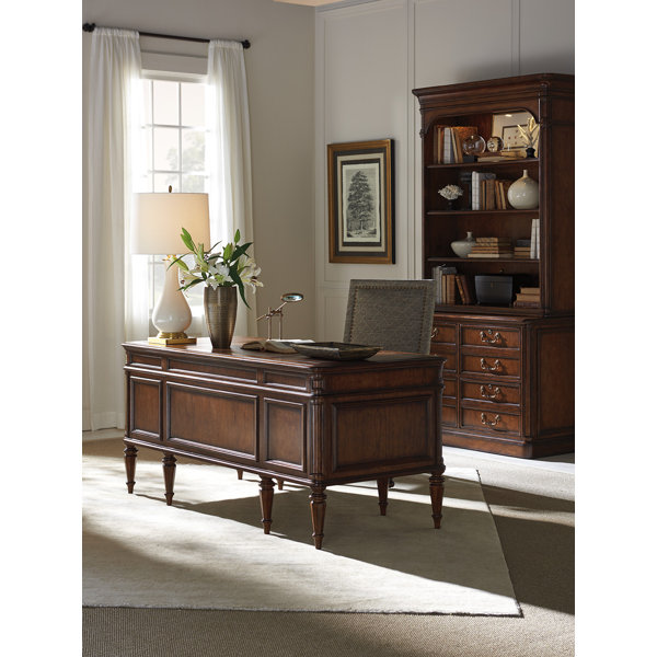 Sligh Richmond Hill Configurable Rectangular Executive Desk Office Set ...