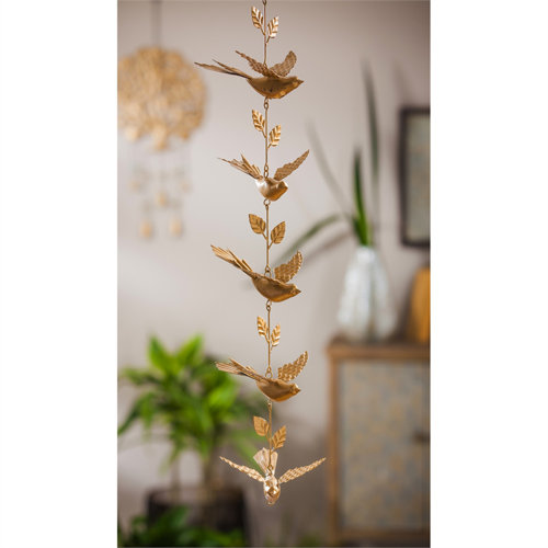 Alcott Hill® Kilby Metal Bird Hanging Mobile & Reviews | Wayfair