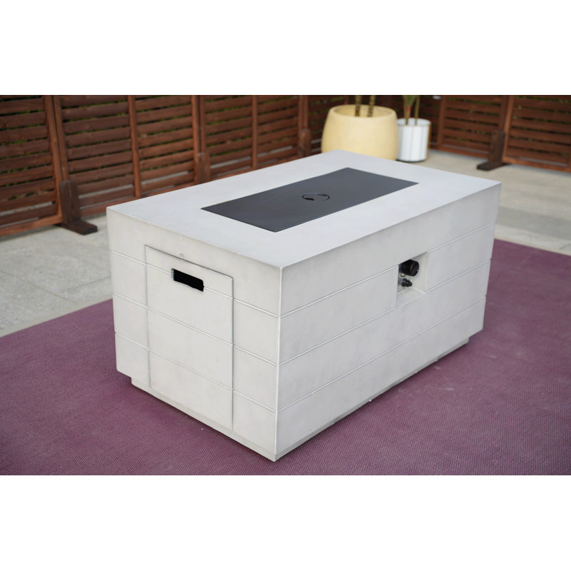 DirectWicker Padgett 23.8'' H x 43.5'' W Inorganic Mineral Powders ...