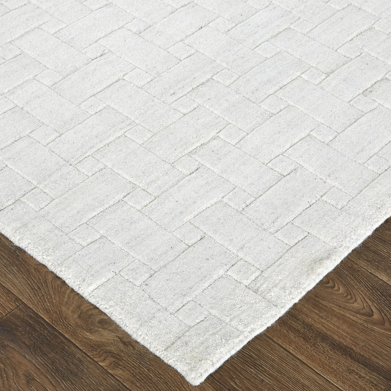 Shanta Handmade White Rug | Joss & Main