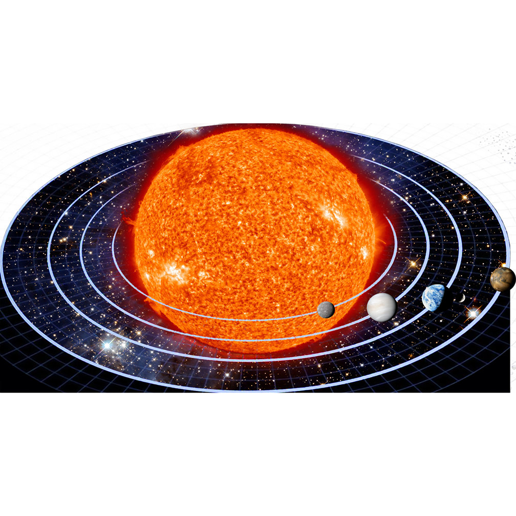Wet Paint Printing Solar System Inner Planets Cardboard Standup | Wayfair
