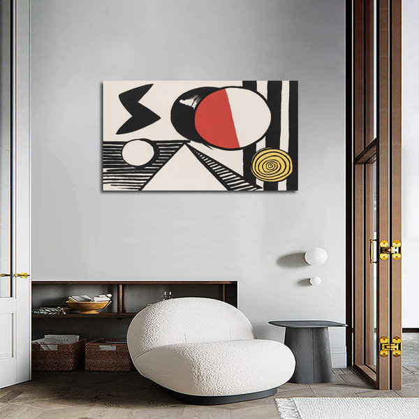 George Oliver Alexander Calder The S And The O by - Wrapped Canvas ...