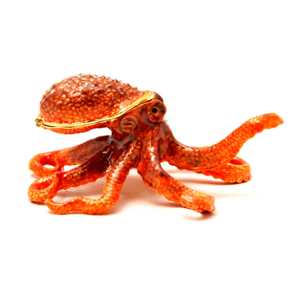 Breakwater Bay Emborough Octopus Trinket Box Figurine & Reviews | Wayfair
