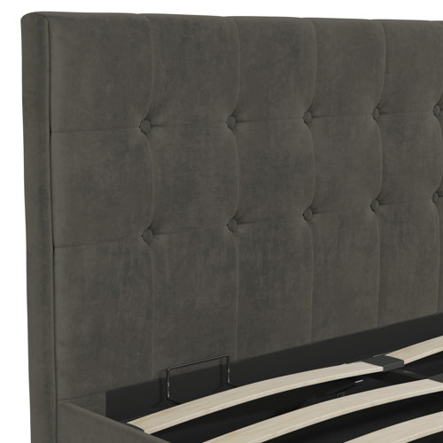 Brayden Studio® Morphis Upholstered Storage Bed & Reviews | Wayfair