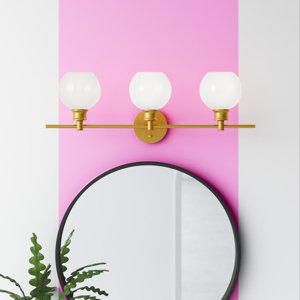 Hashtag Home Drinkard 3 - Light Dimmable Vanity Light & Reviews | Wayfair