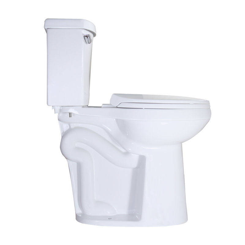 Sounor 1.28 GPF Elongated Extra Tall Two Piece Toilet with 21 inches ...