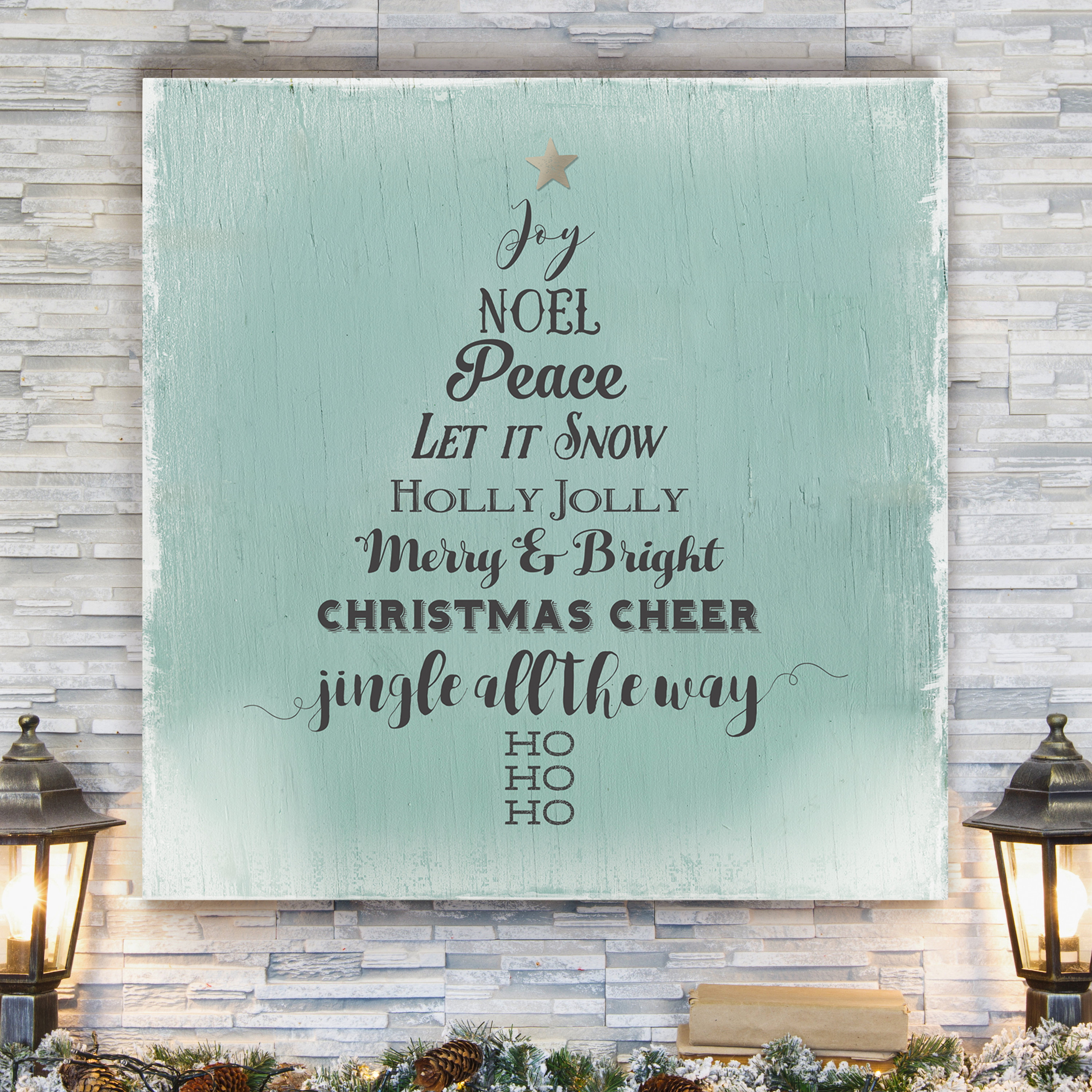 The Holiday Aisle® Christmas Cheer - Print | Wayfair