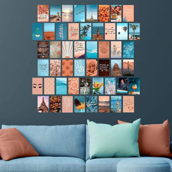 Wrought Studio 60 Piece Unframed Graphic Art Set | Wayfair