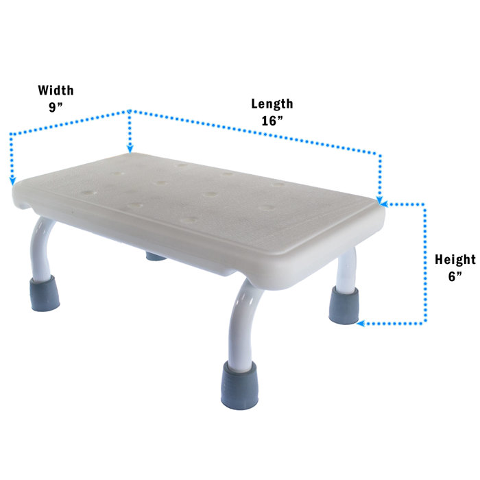 5 Star Super Deals Medical Stepping Foot Stool Transfer Bench | Wayfair