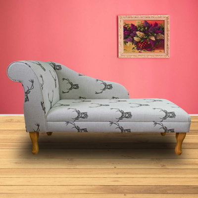 Beaumont Stag Chaise Longue Sofa | Wayfair.co.uk