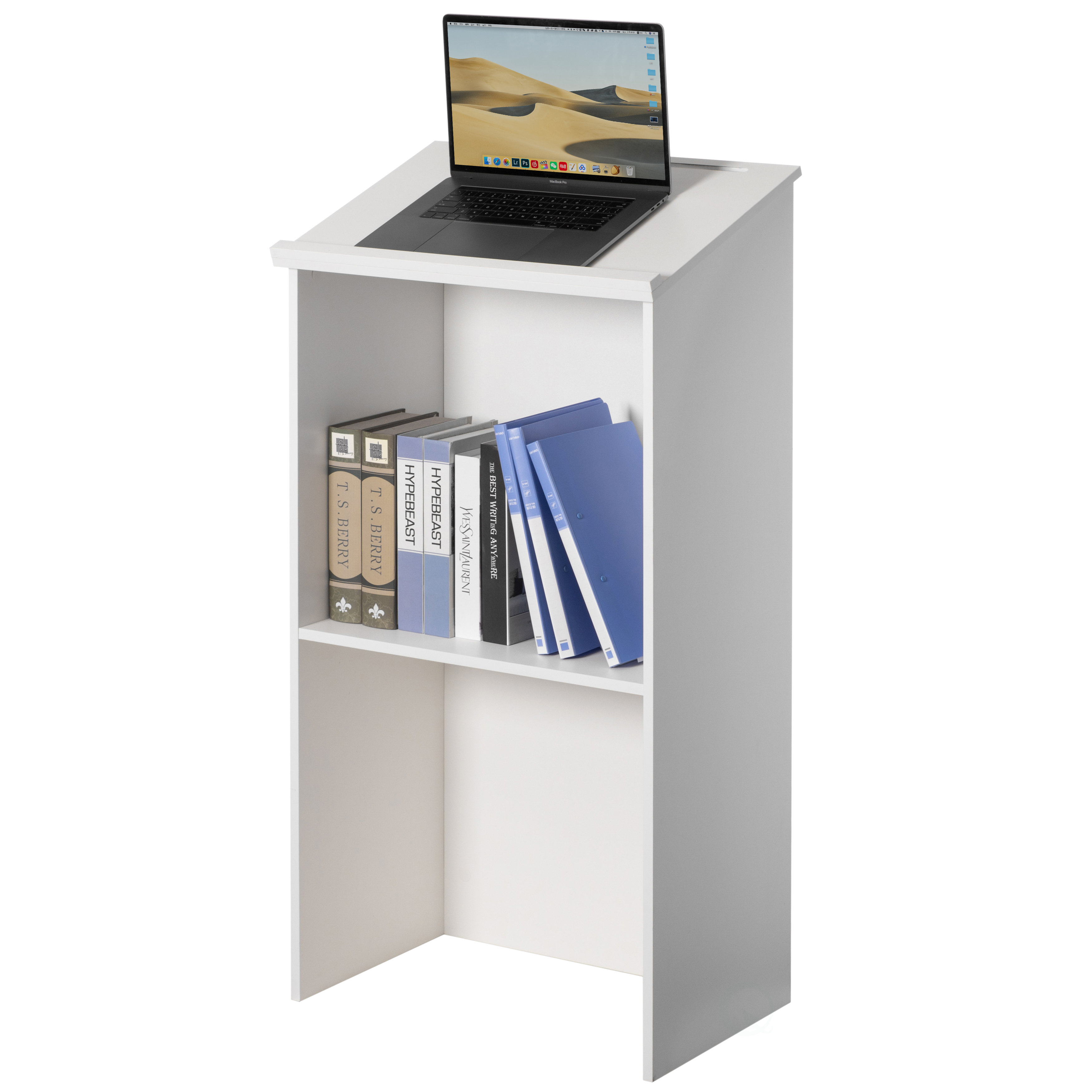 Latitude Run® Floor Podium Standing Desk | Wayfair