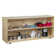 Wood Designs 2 Compartment Shelving Unit with Casters | Wayfair