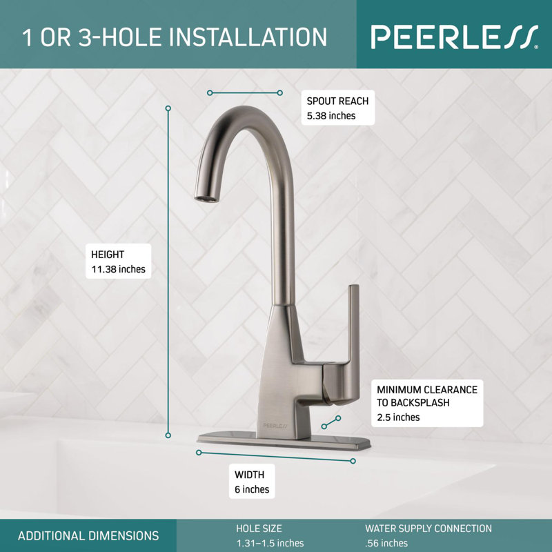 Peerless Faucets Xander Kitchen Faucet & Reviews | Wayfair