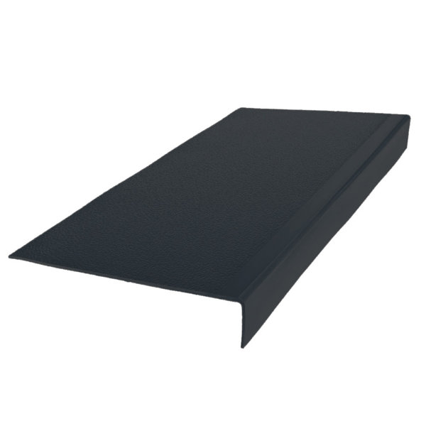 ROPPE 48" Hammered Square Nose Stair Tread | Wayfair