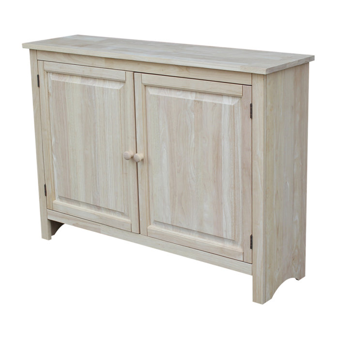 August Grove® Abingdon 47" Wide Solid Wood Server & Reviews | Wayfair