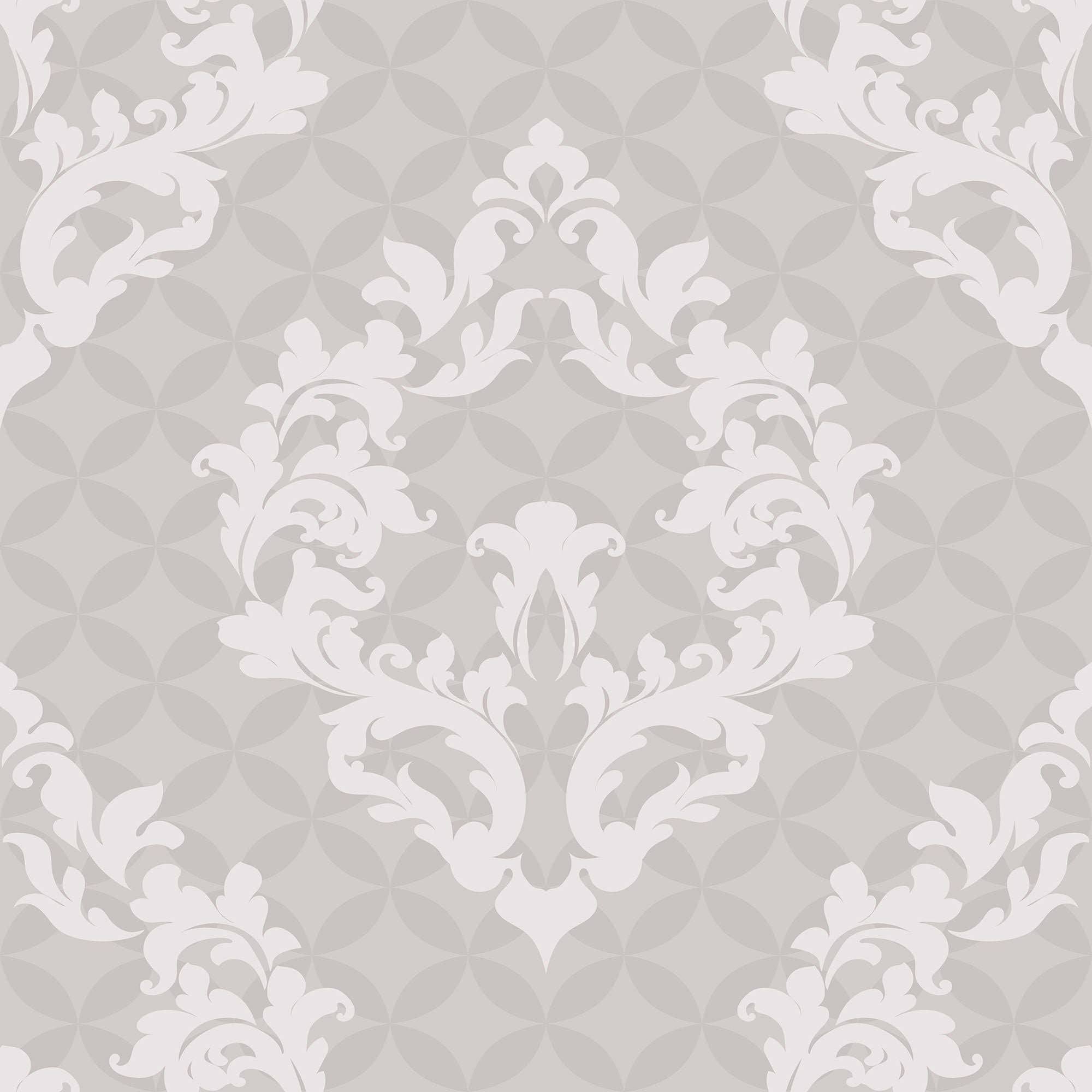 WallsByMe Peel & Stick Damask Wallpaper | Wayfair