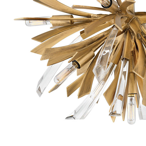 Fredrick Ramond Vida 9 - Light Semi Flush Mount | Perigold