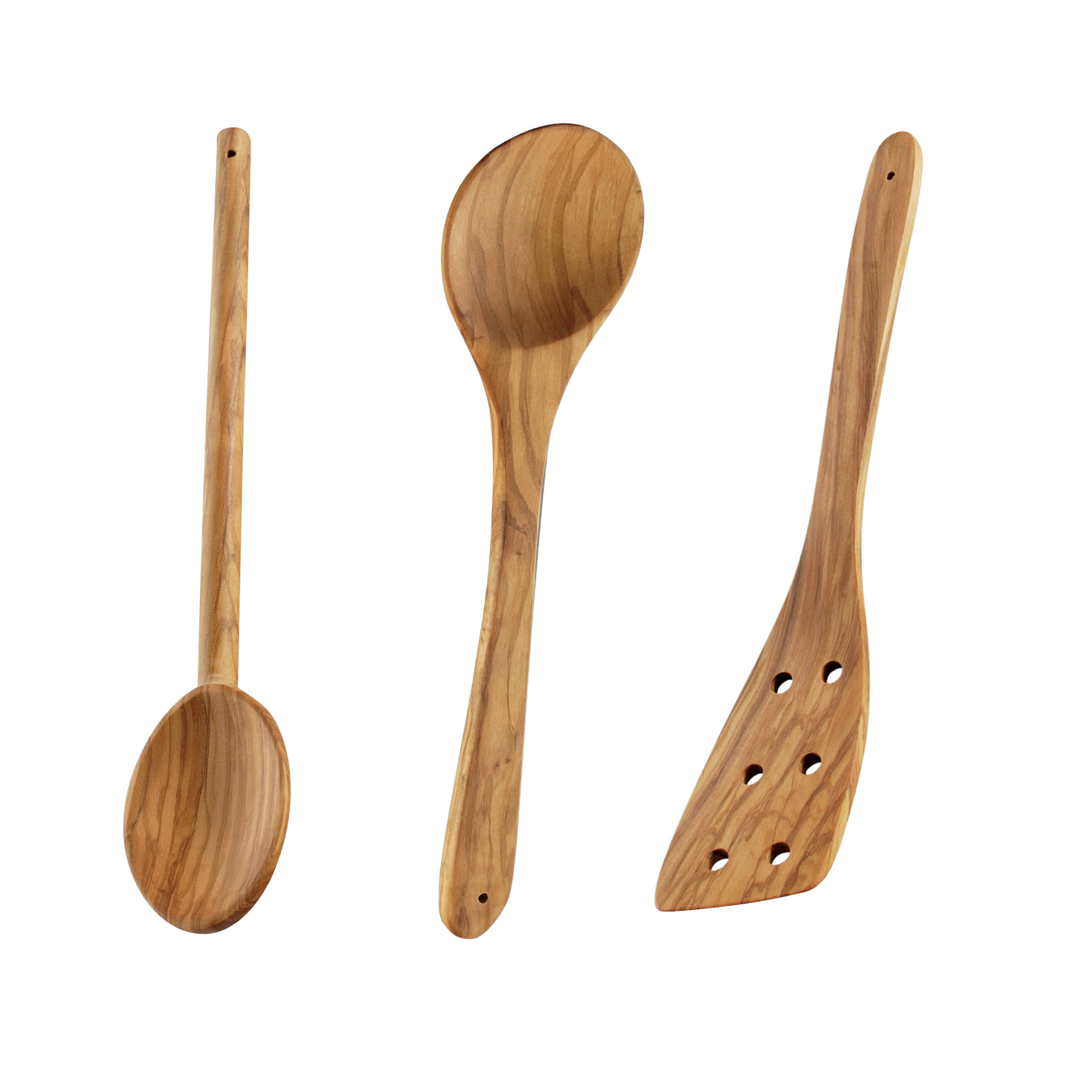 Frieling Cilio Toscana 3 -Piece Wood Assorted Kitchen Utensil Set | Wayfair
