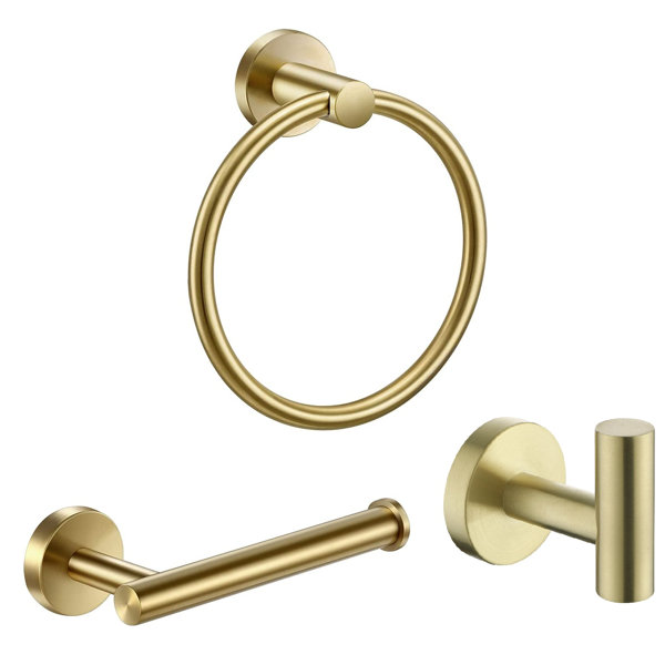 Interbath 3 - Piece Bathroom Hardware Set | Wayfair