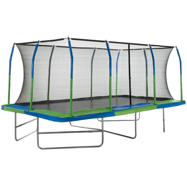 Upper Bounce Machrus Upper Bounce 6 Curved Trampoline Safety Enclosure ...