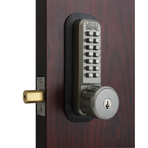 Lockey USA Sumo GL2 Gate Lock Surface Mount Door Lever & Reviews | Wayfair