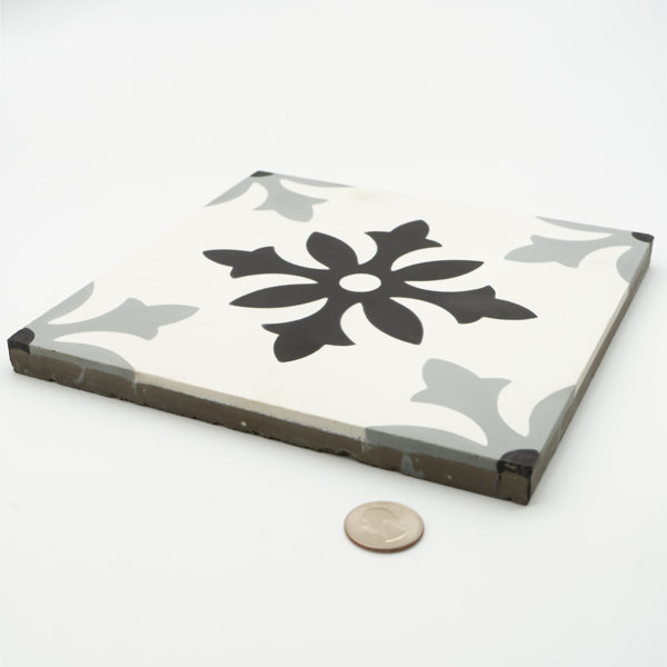 Moroccan Mosaic Tile House Azrou 8" x 8" Cement Patterned Wall & Floor ...